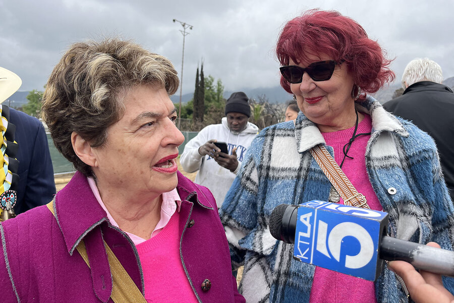 Destroyed by LA fires, this community is showing how to rebound – and rebuild - CSMonitor.com